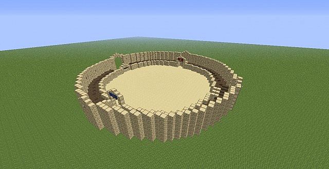 Sandstone PvP Arena Minecraft Map