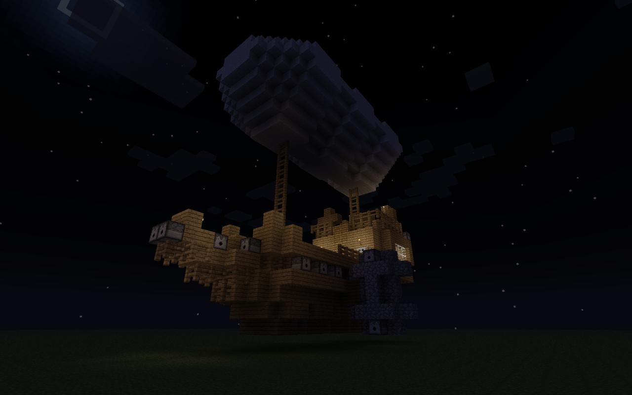 [SCHEMATIC] Small Airship - Requires MCEdit Minecraft Map