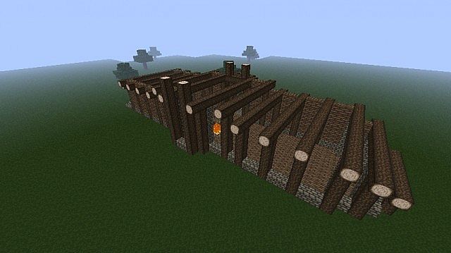 Hunters Longhouse Minecraft Project