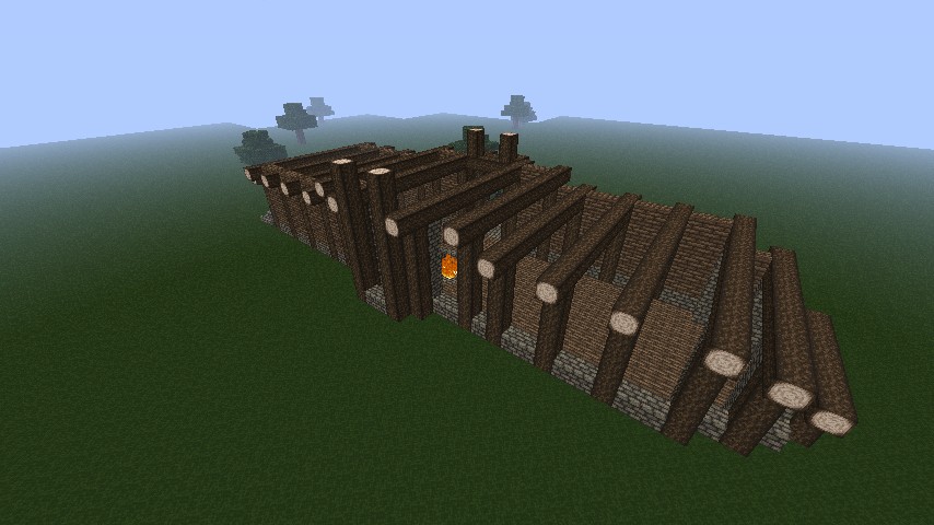 Hunters Longhouse Minecraft Map
