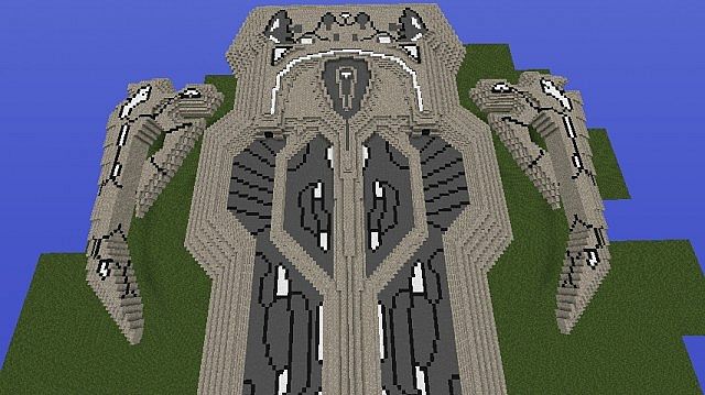 Forerunner Capital Ship Minecraft Map
