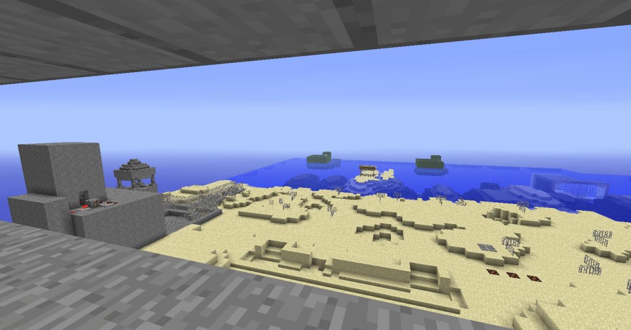 D-Day Minecraft Map
