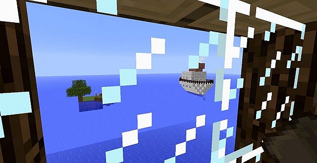 Water Cube Stranded Edition Read Other Images For Boats! Minecraft Map