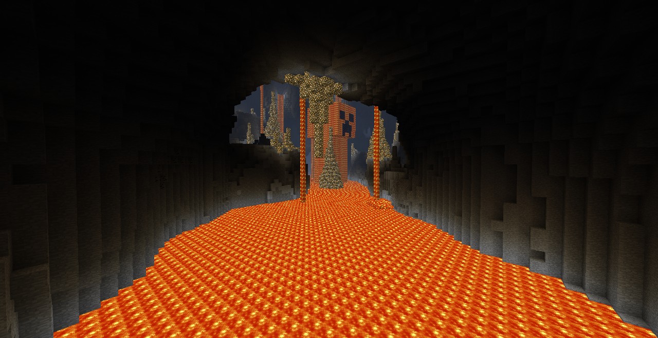 The Diamond Creeper [Caved In] Minecraft Map