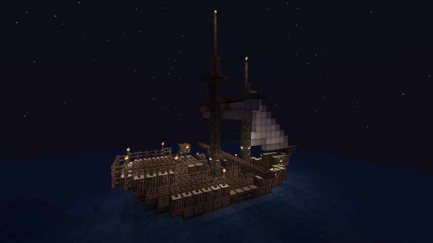 Medieval Tradeship Minecraft Map