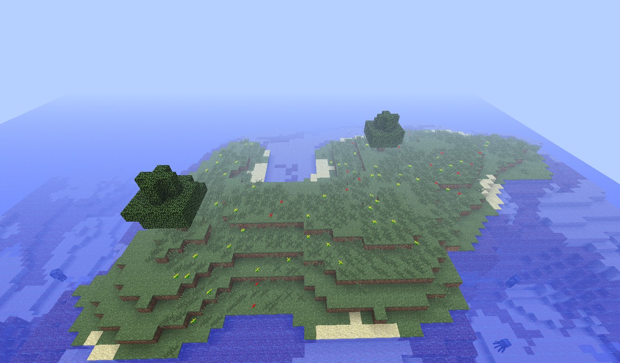 Island Adventure Map - Can You Survive? Minecraft Map