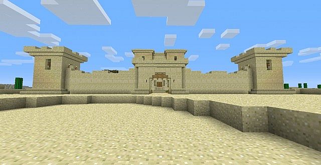 Fort of Desertland Minecraft Map