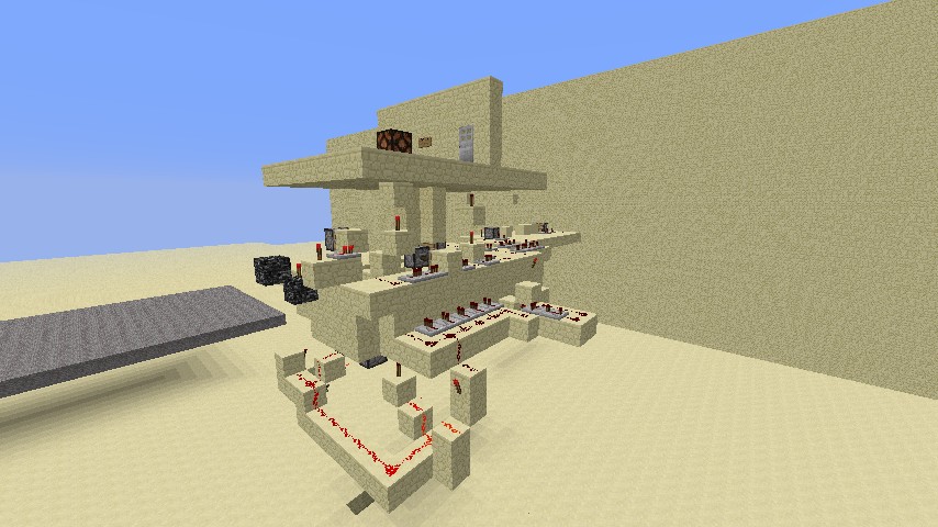 My Flatland Redstone world Minecraft Map