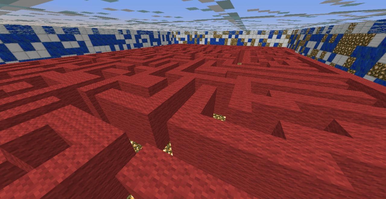 Maze/ Fun House Minecraft Map