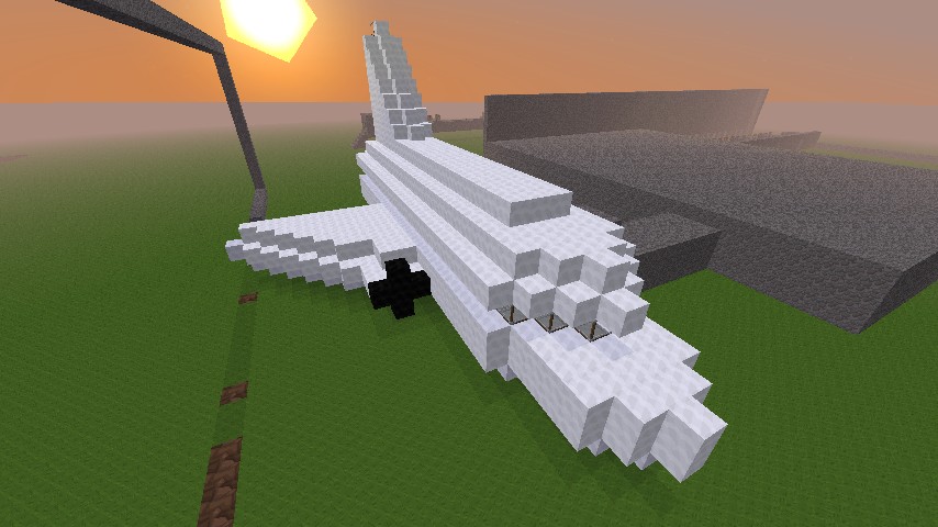 Bombardier Q400 Minecraft Map