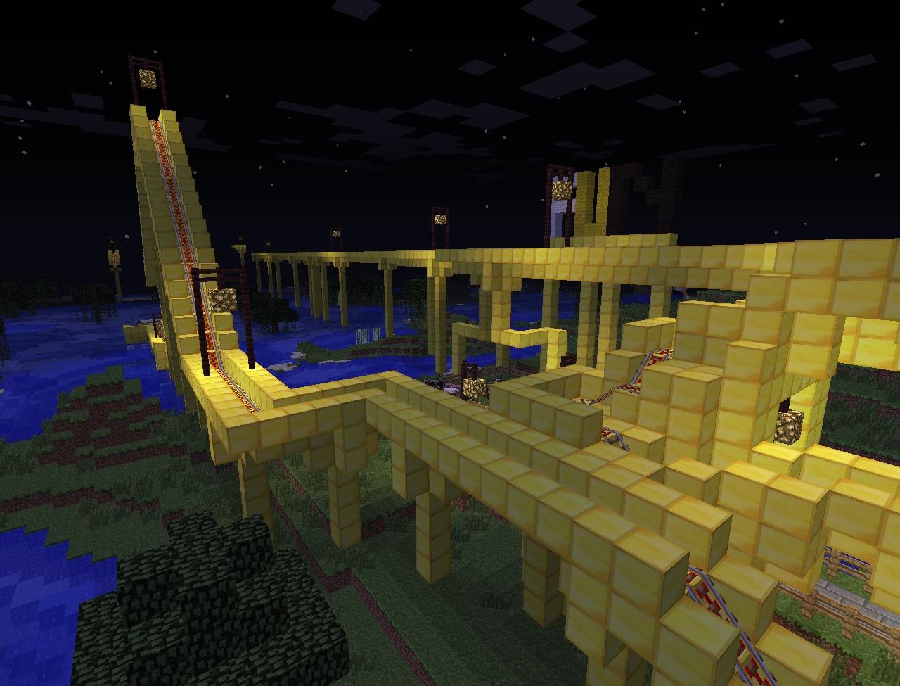 jordySWP - RollerCoaster World .Zip Minecraft Map