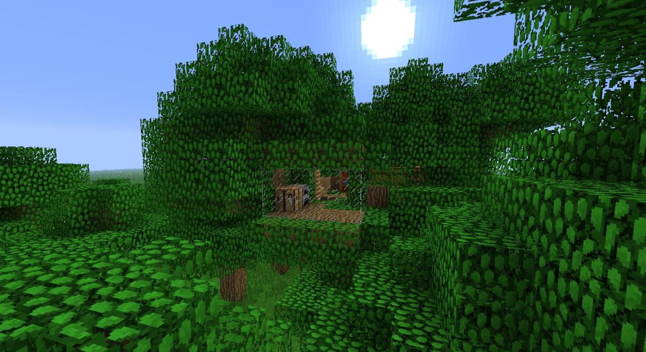 Modern Tree House! (with tut) Minecraft Map