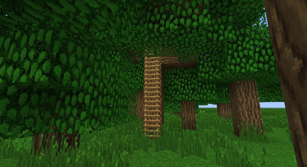 Modern Tree House! (with tut) Minecraft Map
