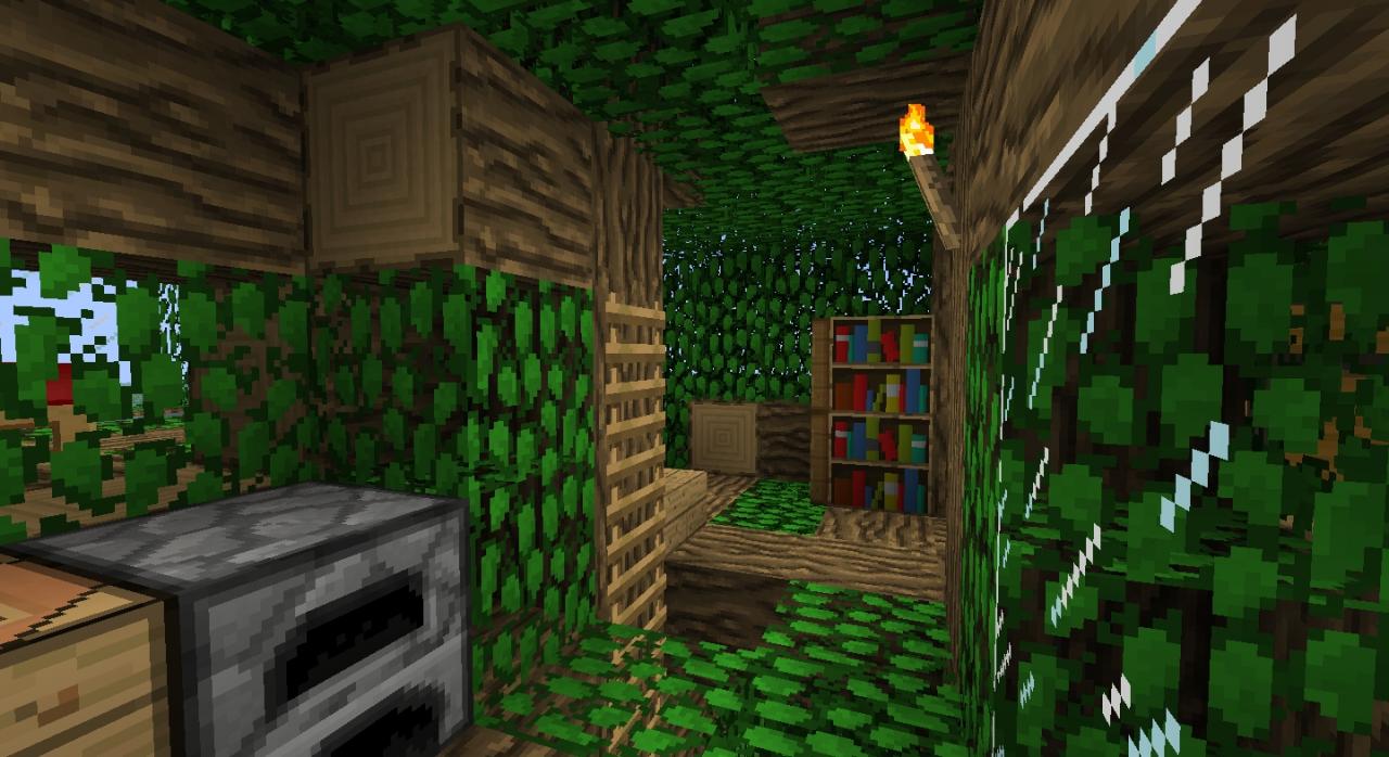 Modern Tree House! (with tut) Minecraft Map