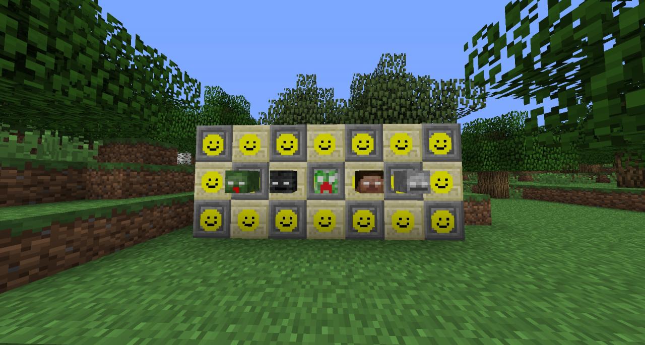 smiles:-) Minecraft Texture Pack