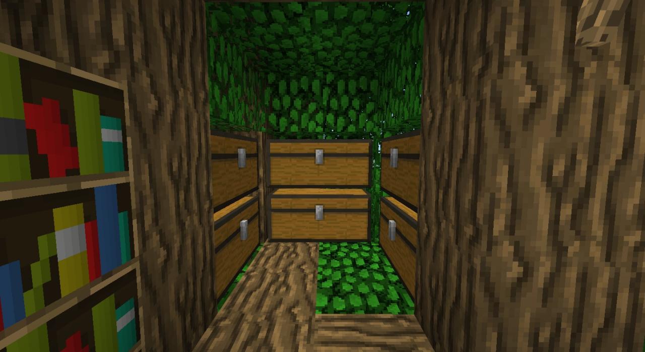 Modern Tree House! (with tut) Minecraft Map