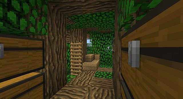 Modern Tree House! (with tut) Minecraft Map