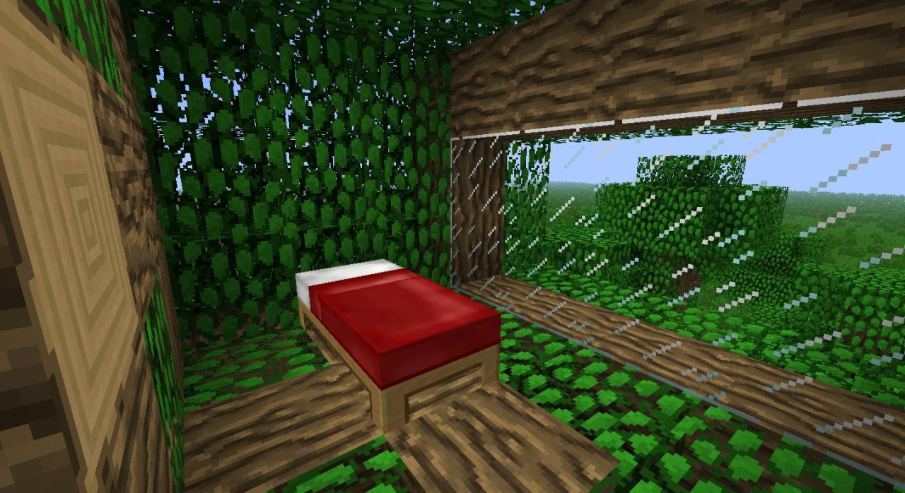 Modern Tree House! (with tut) Minecraft Map