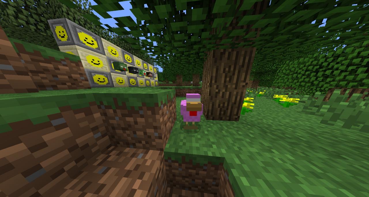 smiles:-) Minecraft Texture Pack