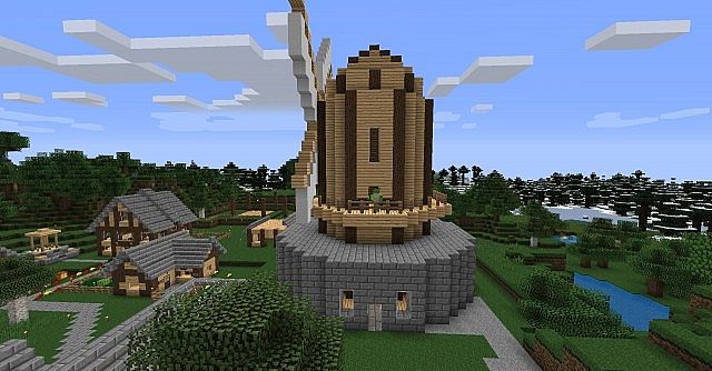 Dutch Windmill Minecraft Map