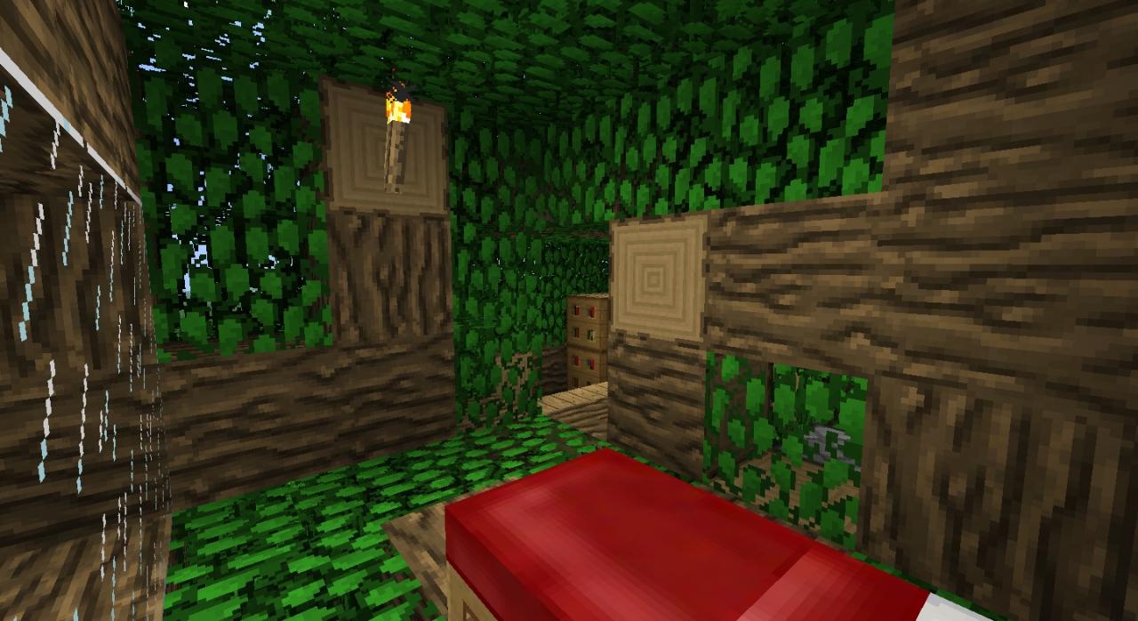 Modern Tree House! (with tut) Minecraft Map