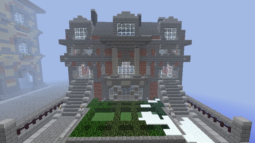 Modern Architecture- Brick Home Minecraft Map