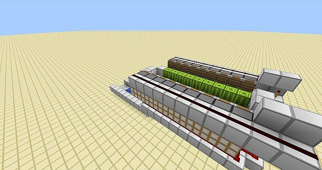 redstone powered melon farm (compact). Minecraft Map