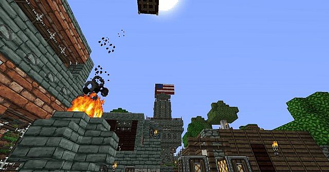 Cobblestone Village Minecraft Map