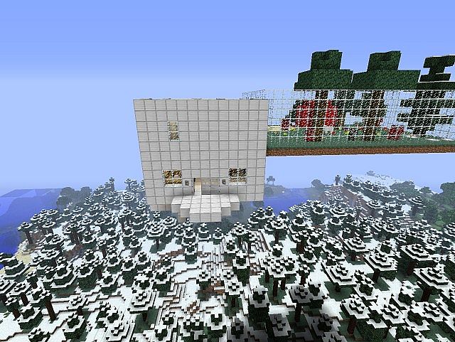 Sky House Minecraft Map