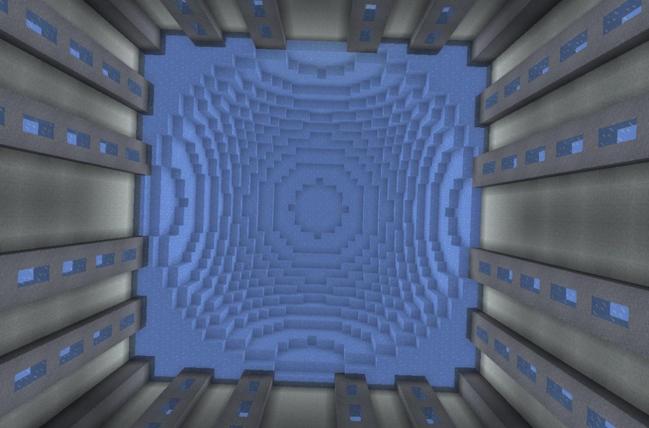 Ice Structure Minecraft Map