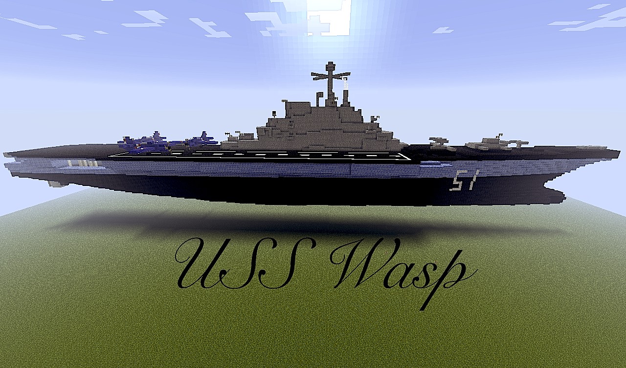 USS Wasp Minecraft Map