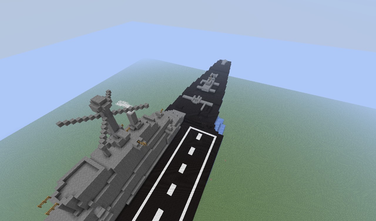 USS Wasp Minecraft Map