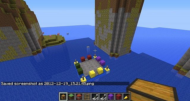 Bows and Arrows server arena map Minecraft Map