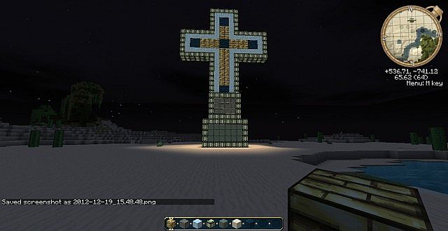 cross Minecraft Map