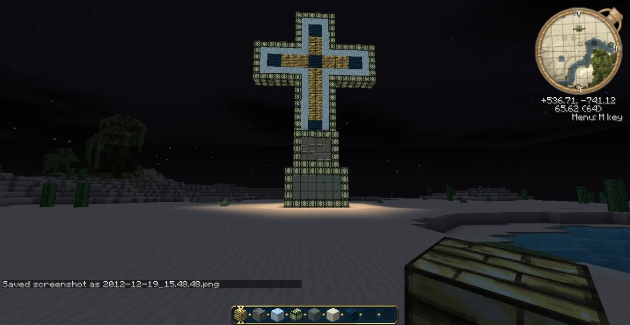 cross Minecraft Map