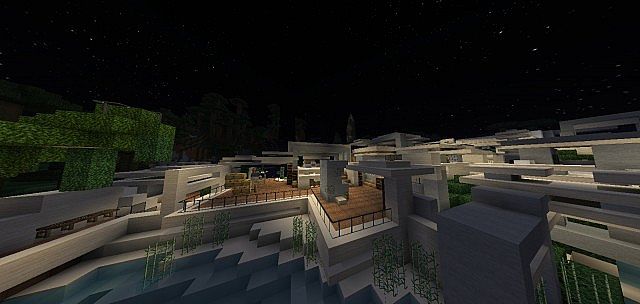 [House & Terraforming] Proteus Island (Loki paradise) Minecraft Map