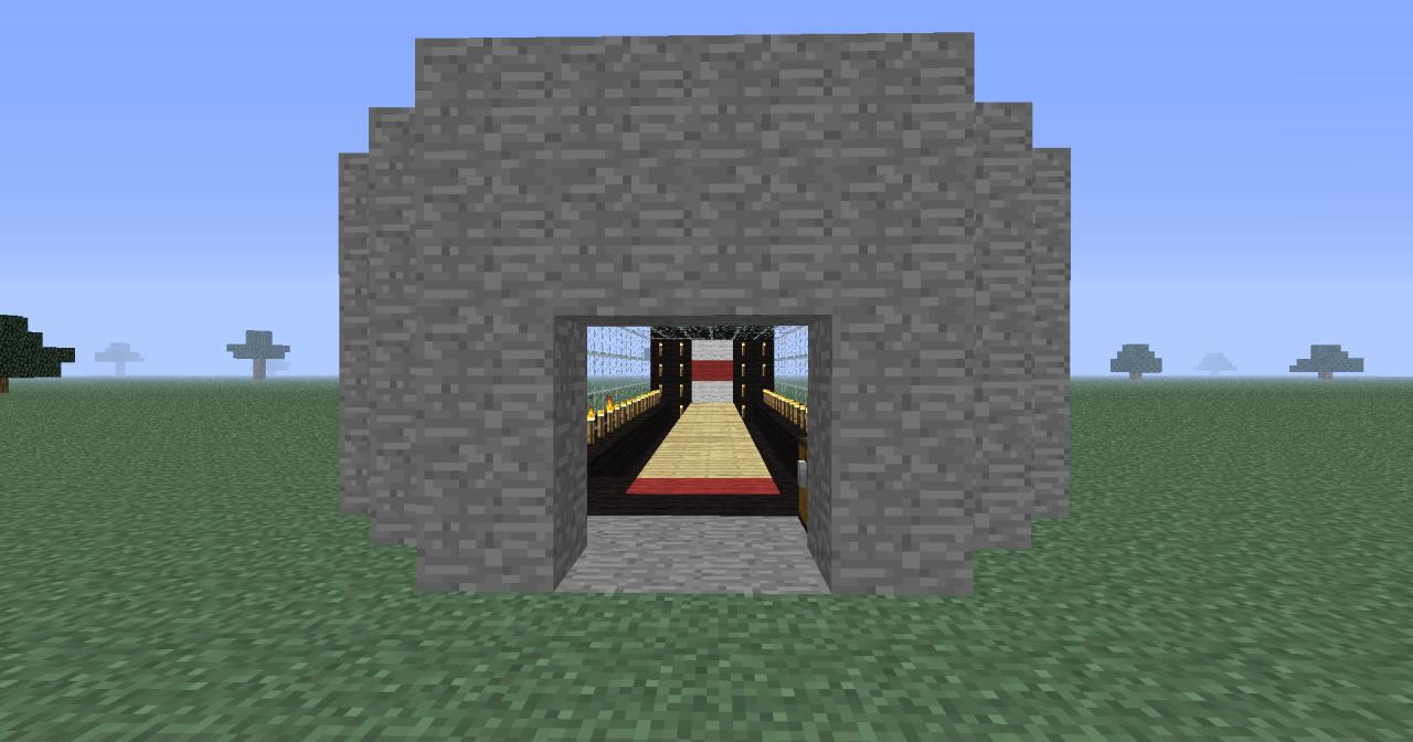 A Minecraft Bowling Alley Minecraft Map