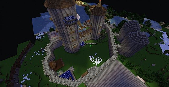 Tekkit Starter map castle Minecraft Map