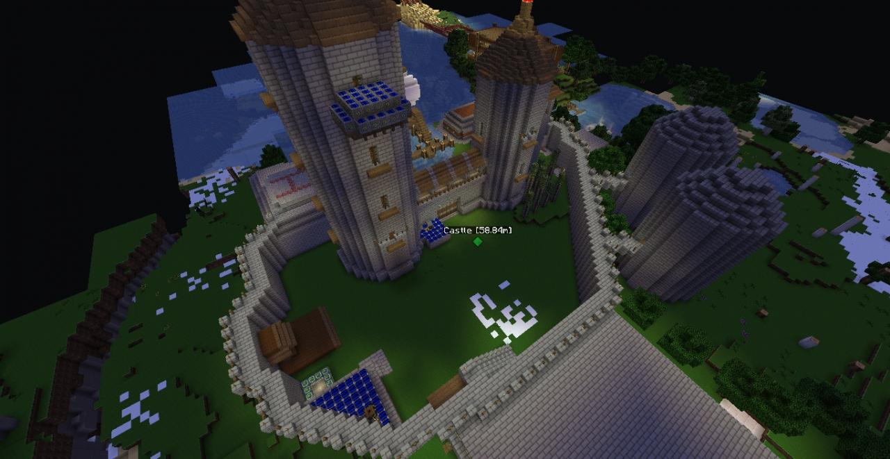 Tekkit Starter map castle Minecraft Map