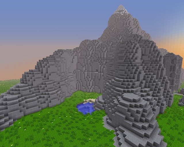 The Lonely Mountain Minecraft Map