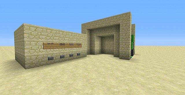 3x3 door by MegaForcee Minecraft Map