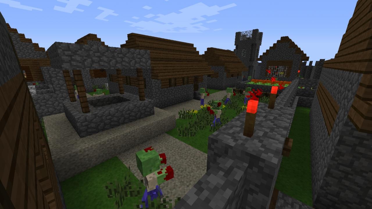 Zombie Dorf ! Minecraft Map
