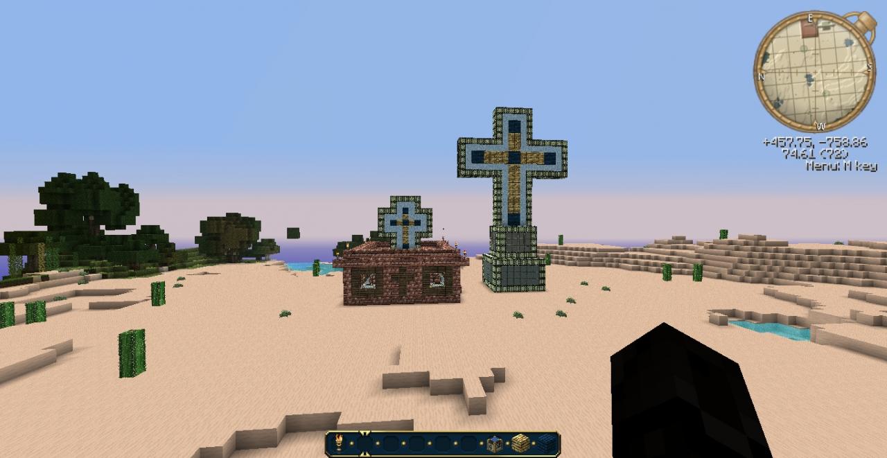 cross Minecraft Map