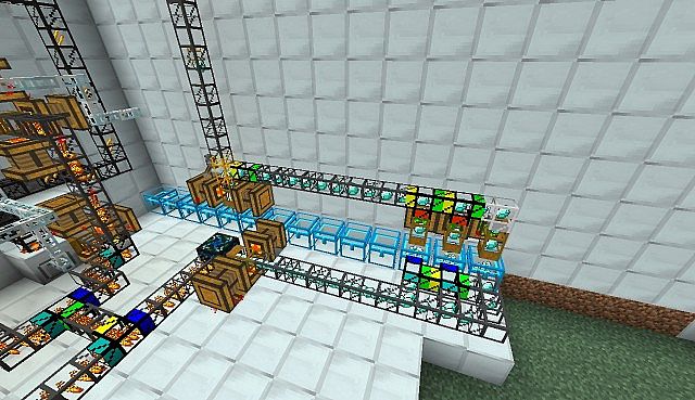 Tekkit factory Minecraft Map