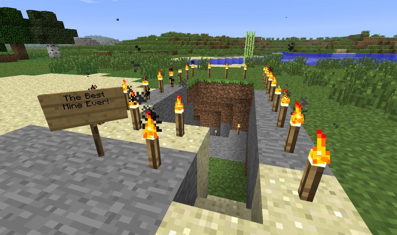 Epic Diamond Mine! Minecraft Map