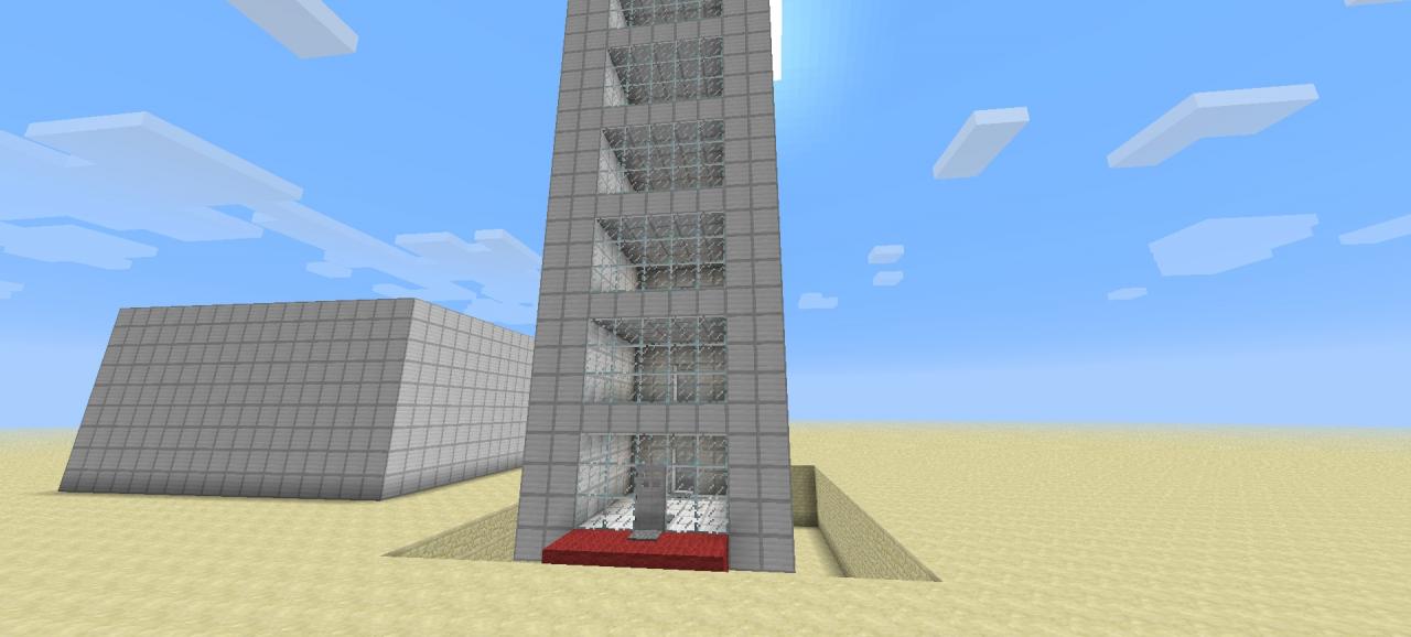 Elevator (Command Blocks) Compact Minecraft Map
