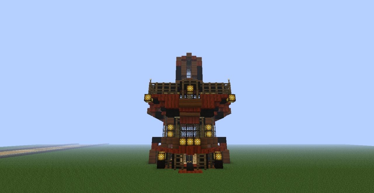 Ninja hideout. Minecraft Map