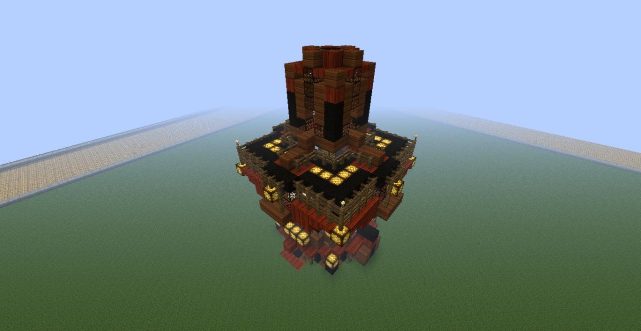 Ninja hideout. Minecraft Map