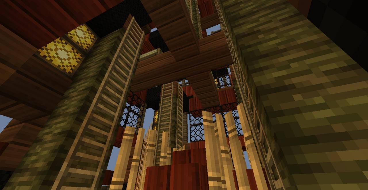 Ninja hideout. Minecraft Map