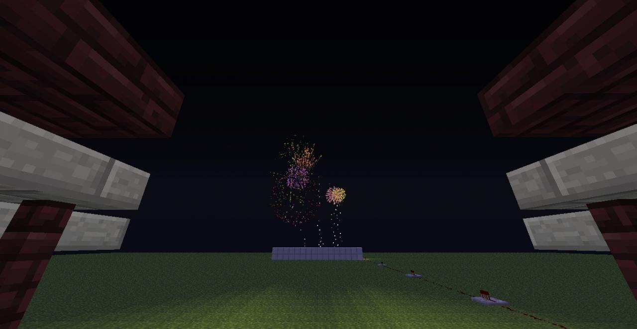 Finished Firework Show!!! :) Minecraft Map